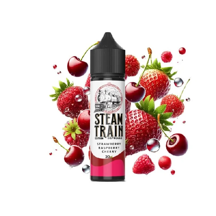 Steam train disposable edition Strawberry Raspberry Cherry ...